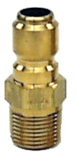 A&A Equipment | Zinc quick connect plug-1/4″Mx1/4″MPT